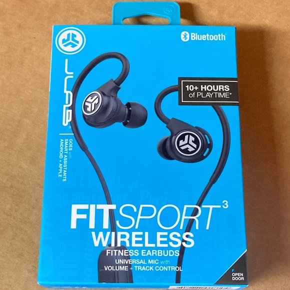 Jlab | Headphones | Jlab Fit Sport Wireless Fitness Inear Earbuds Black ...